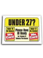 Tobacco and Alcohol ID Decals - Signage Materials